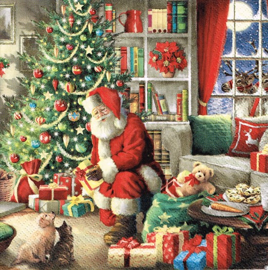 Santa, skřítkové
